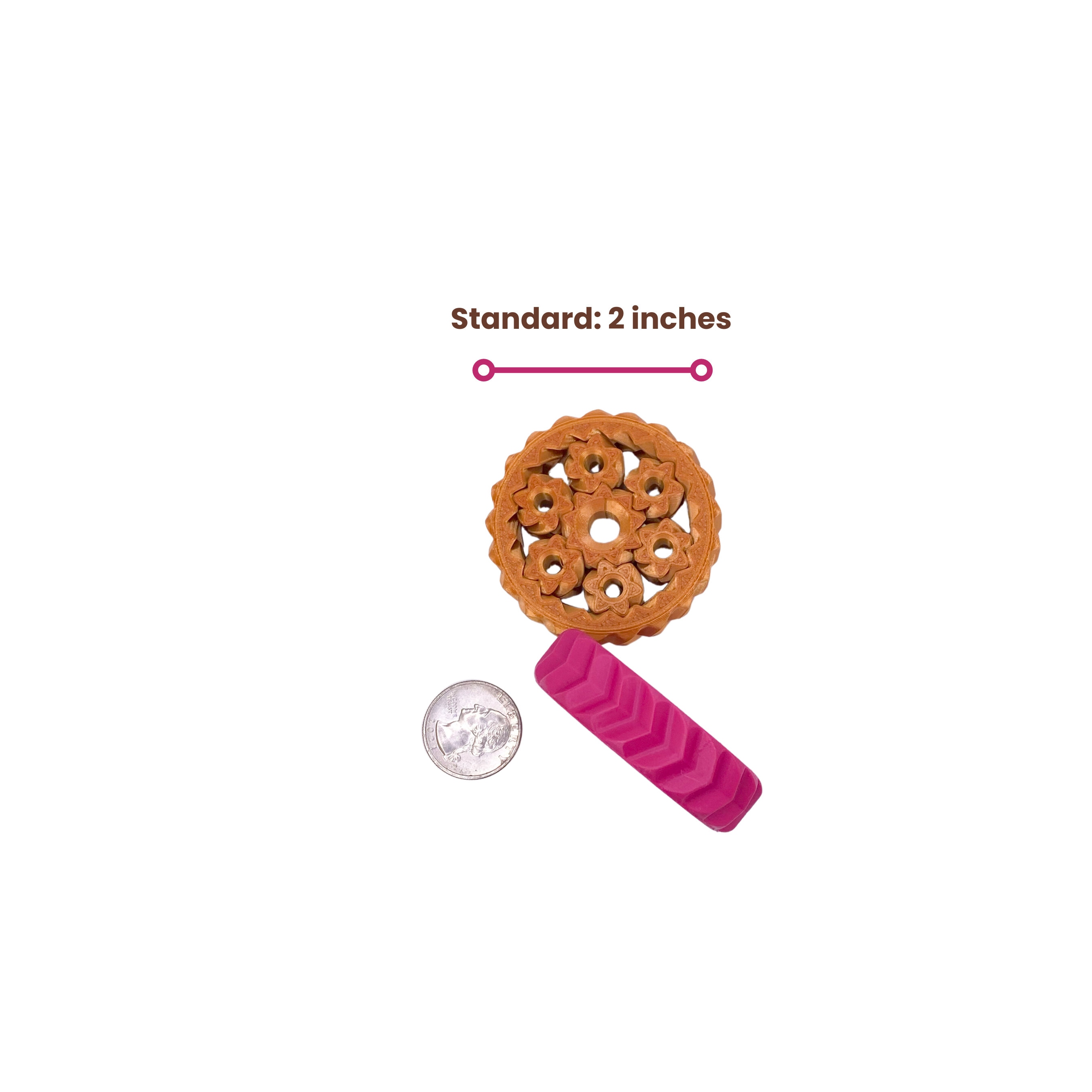 Planetary Gear Fidget Spinner Herringbone Spinner, Two Sizes, Multiple ...