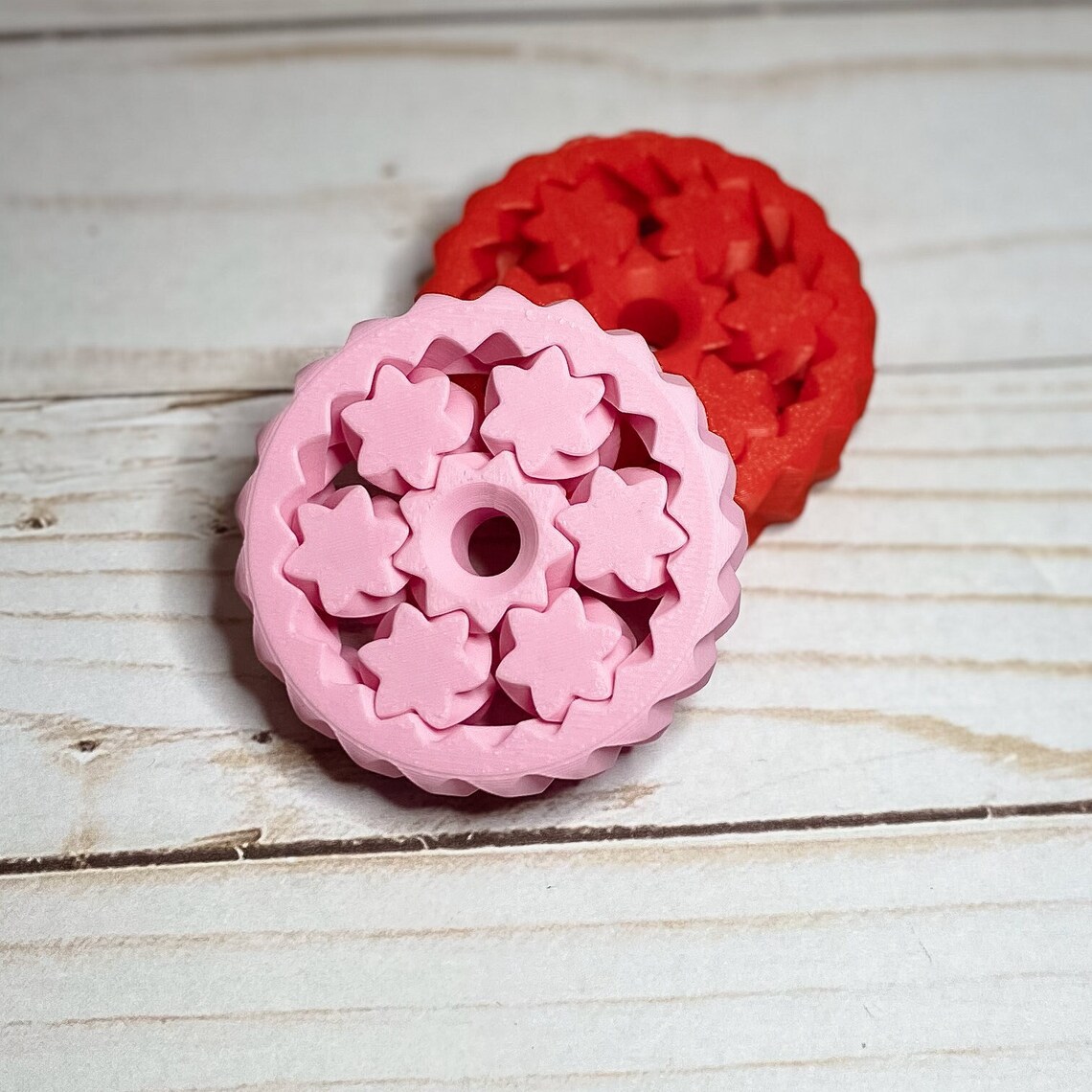 Planetary Gear Fidget Spinner Herringbone Spinner, Two Sizes, Multiple ...