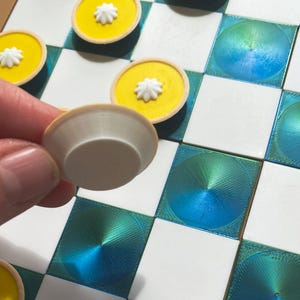 Cake and Pie Mini Checkers - Cute Food Game Pieces, Great for Baking ...