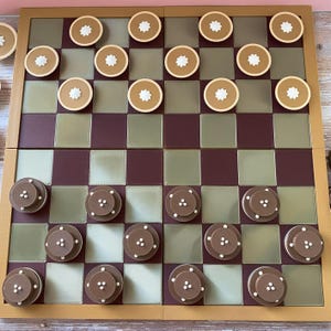 Cake and Pie Mini Checkers - Cute Food Game Pieces, Great for Baking ...