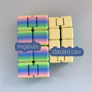 Large Infinity Cube - Oversized Weighted Fidget Megacube - Etsy
