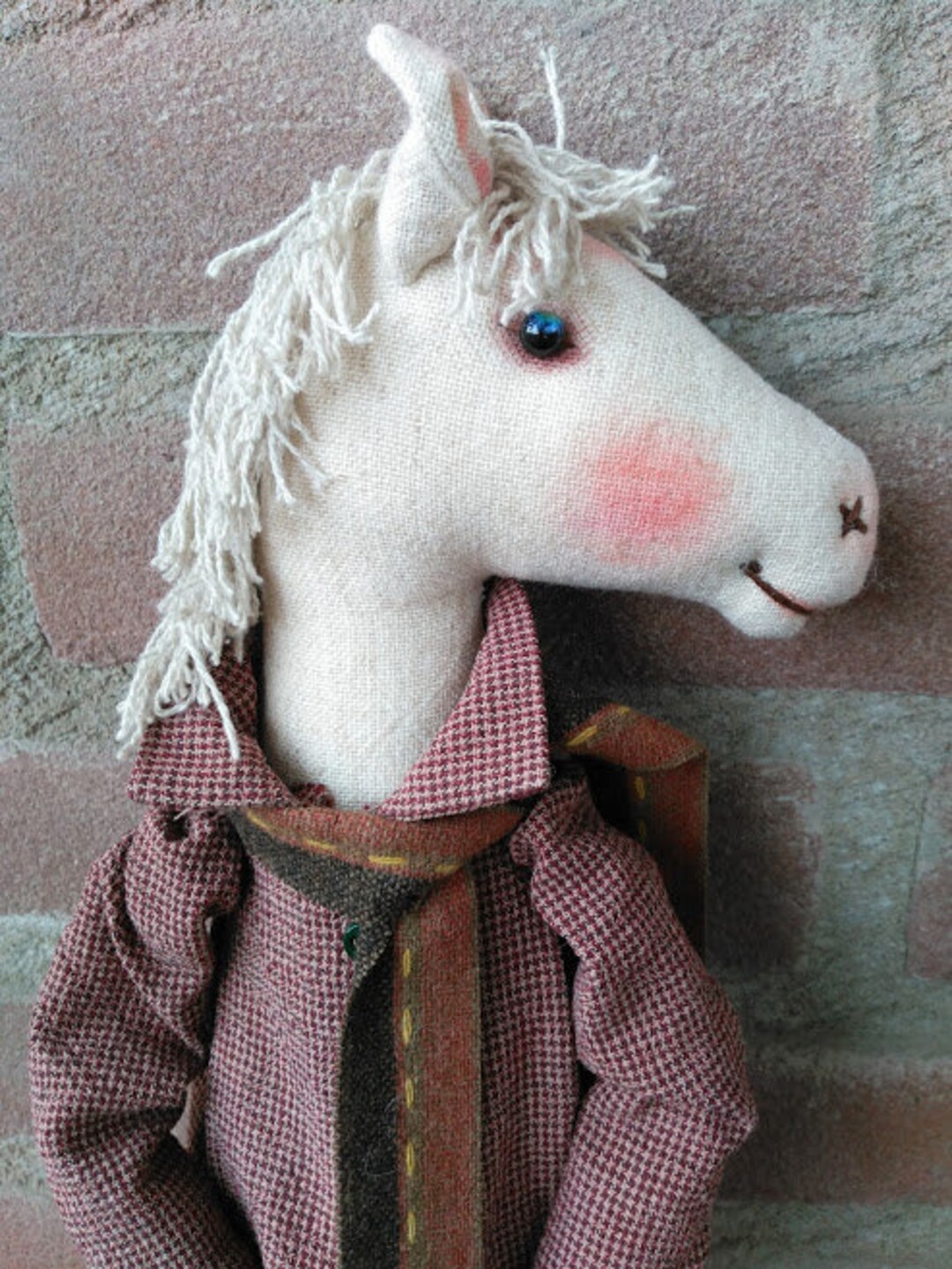 PDF Pattern. Steed in a Coat. Horse Pattern and Sewing Tutorial in PDF ...