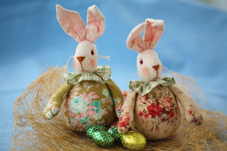 Easter Bunny. PDF Pattern. PDF Pattern and Bunny Sewing Tutorial. DIY ...