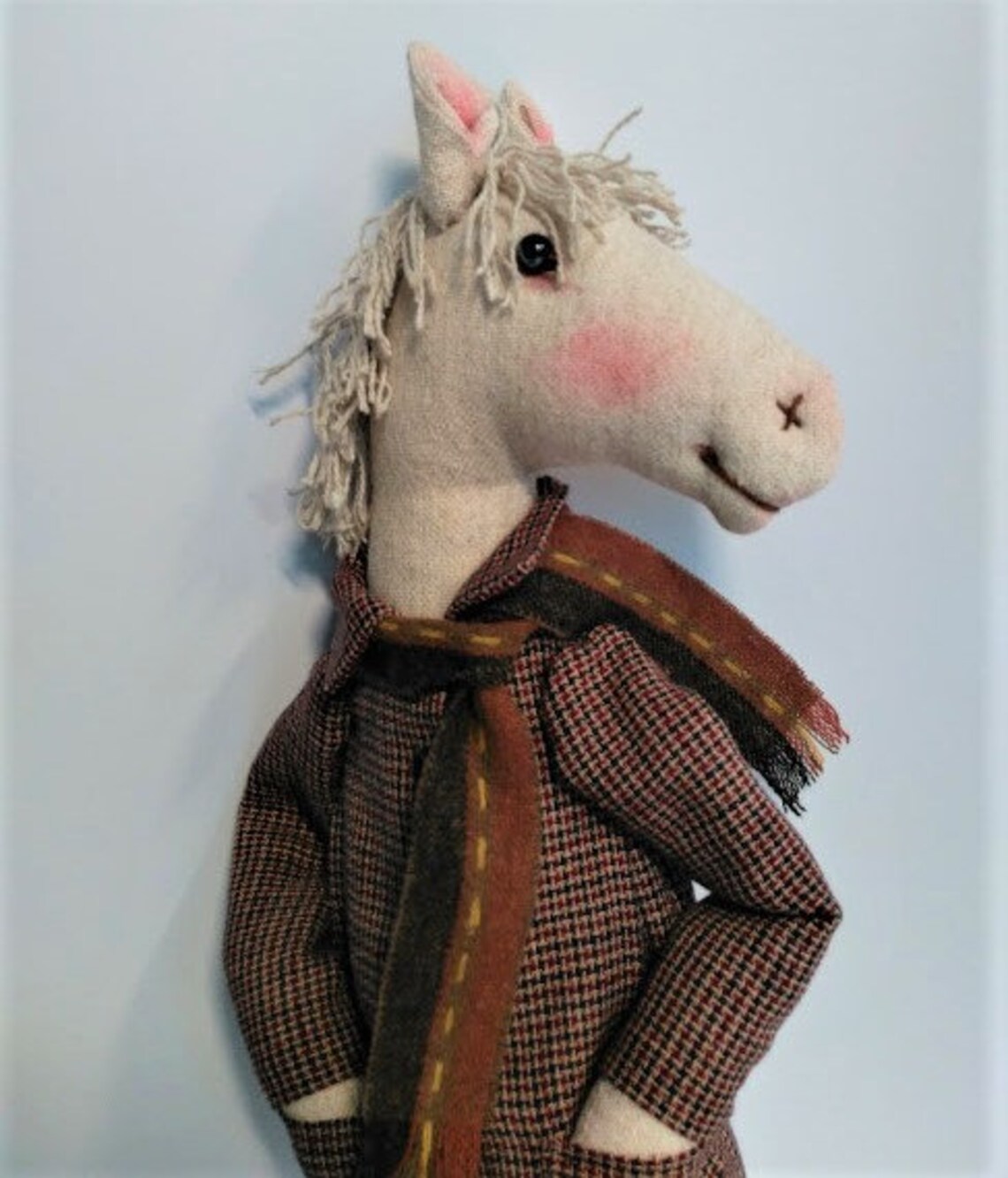 PDF Pattern. Steed in a Coat. Horse Pattern and Sewing Tutorial in PDF ...