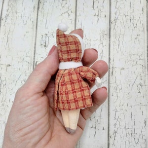 PDF Pattern, Cloth Doll Pattern - Young Lady in Coat. Soft Doll Pattern ...