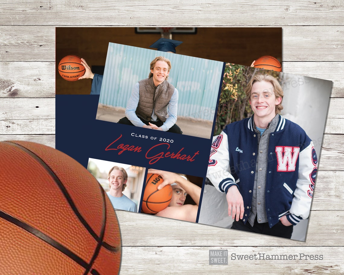 Graduation Announcement Boy Graduation Invitation Guy | Etsy