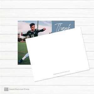 Personalized Graduation Thank You Note Cards With Photo for Grad Custom ...