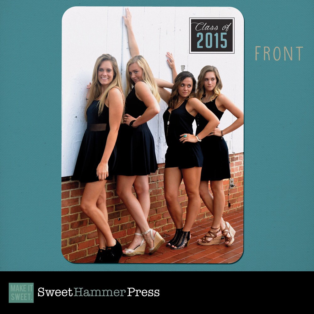 Group Party Graduation Party Invitation or Announcement High | Etsy