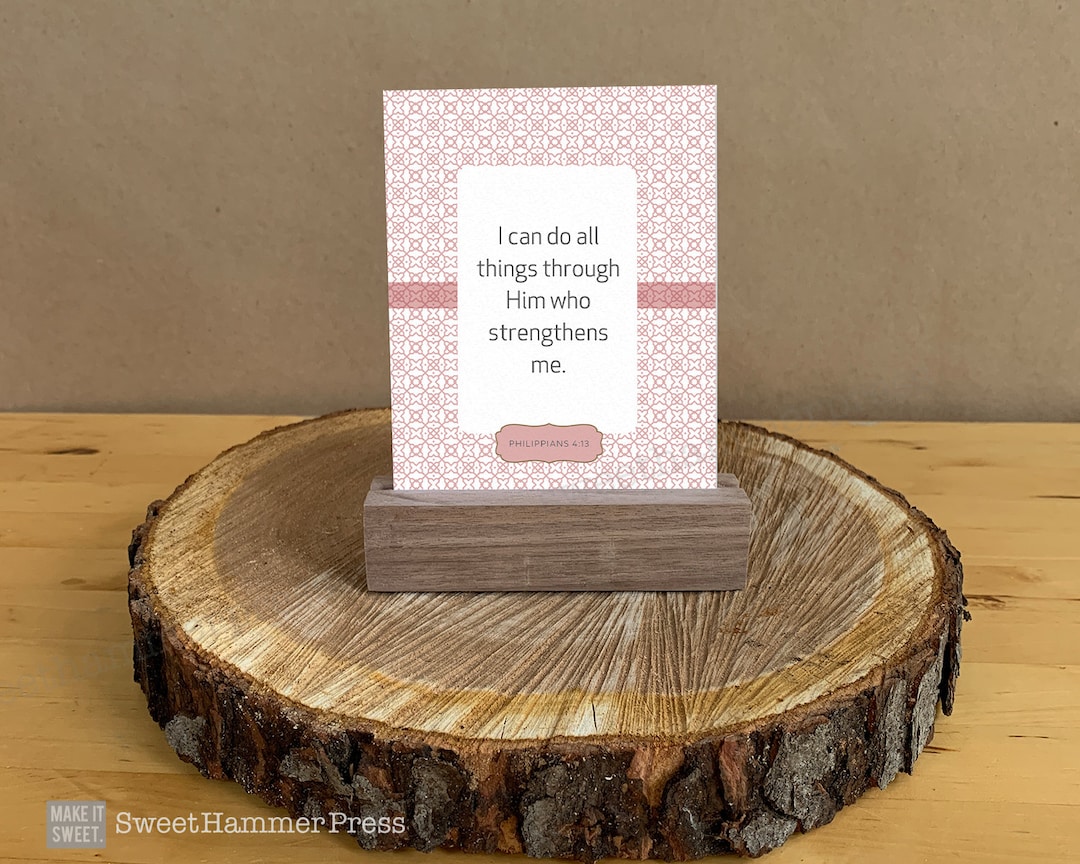 Bible Verse Cards Printed Scripture Cards | Encouragement Cards | Faith ...