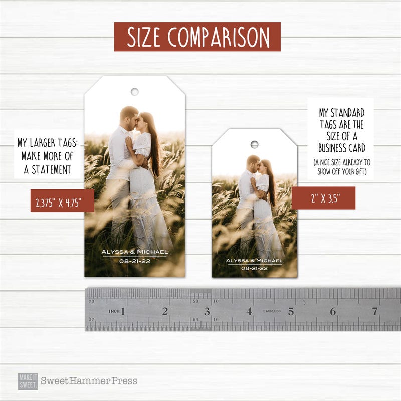 Printed Favor Tags - Etsy
