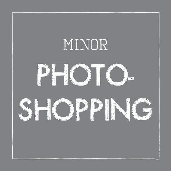 Minor Photo shopping of your photo Photo Editing Photoshop | Etsy