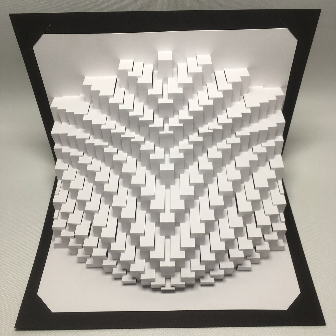 DIY Template - "spralgh" Kirigami Pop-up Paper Sculpture - Etsy