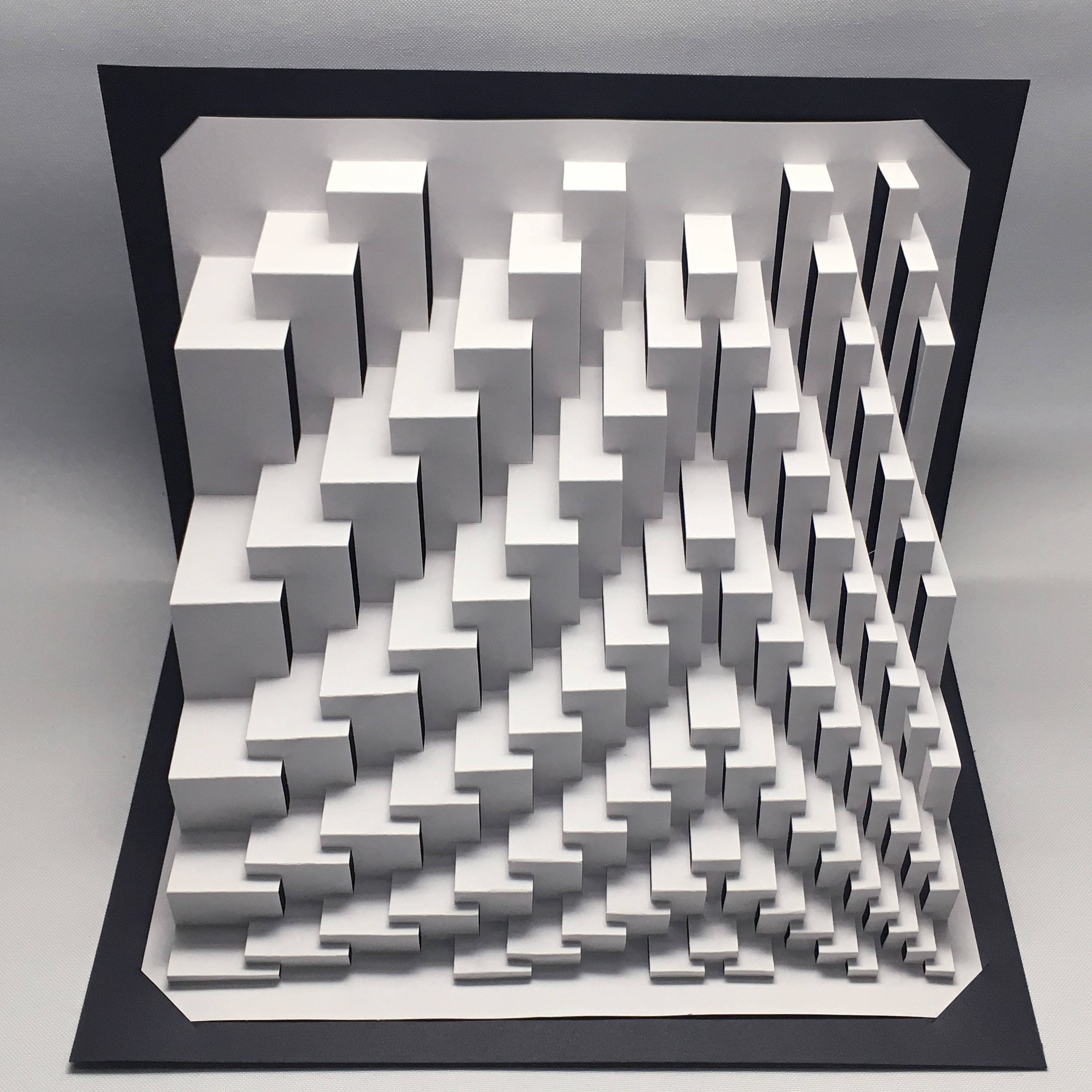 DIY Template - "quadroid Kkv" Kirigami Pop-up Paper Sculpture - Etsy