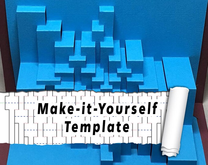 DIY Template - "astroid" Kirigami Paper Sculpture - Etsy Canada