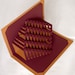 DIY Template - "9x9 Zigzag" Kirigami Paper Sculpture - Etsy