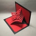 DIY Template - "astroid Rings" Kirigami Paper Sculpture - Etsy
