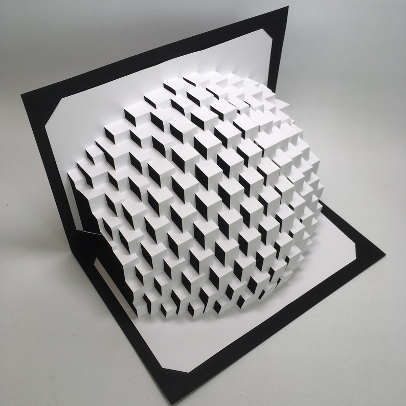 DIY Template - "durian" Kirigami Pop-up Paper Sculpture - Etsy