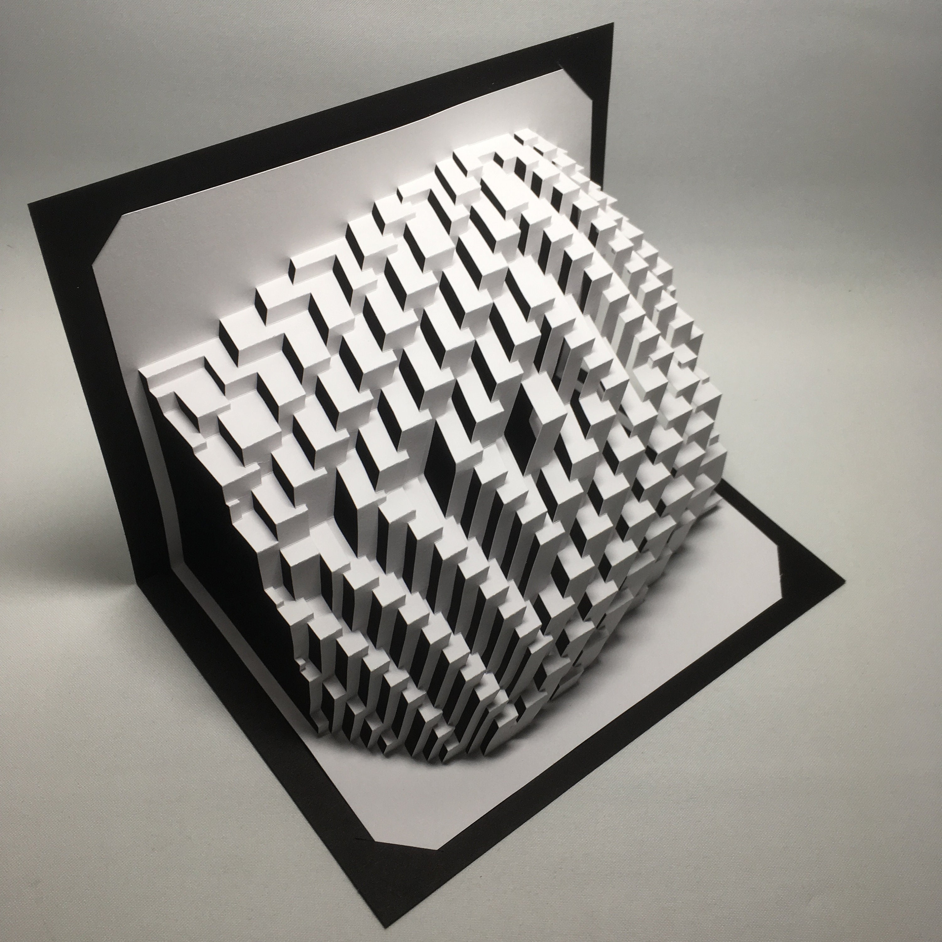 DIY Template - "blorp Rings" Kirigami Pop-up Paper Sculpture - Etsy