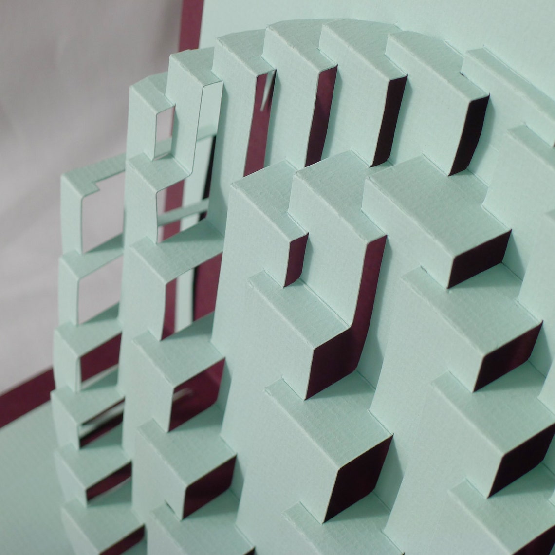 DIY Template - "obloid Whorl" Kirigami Pop-up Paper Sculpture - Etsy