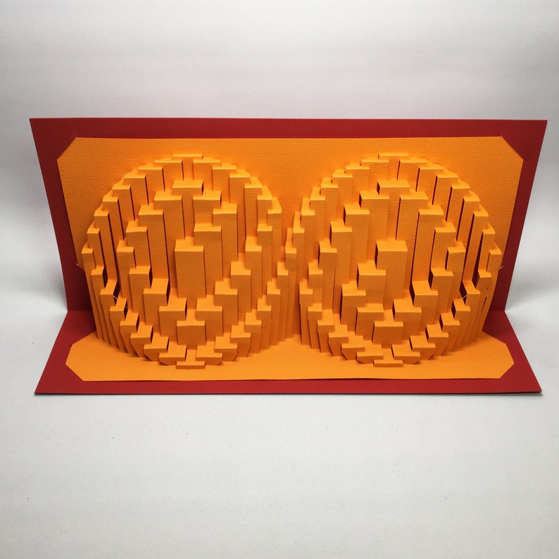 DIY Template - "big Spiralink" Kirigami Paper Sculpture - Etsy