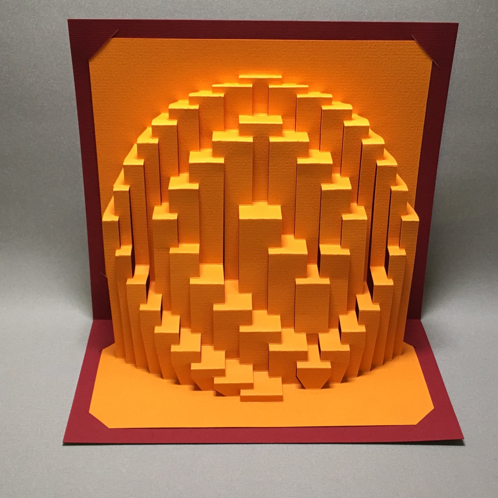DIY Template - "obloid Spiral" Kirigami Pop-up Paper Sculpture - Etsy