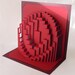 DIY Template - "obloid Rings" Kirigami Pop-up Paper Sculpture - Etsy
