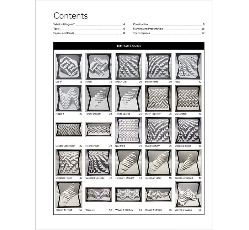 Ullagami Volume Three – Print Book With 25 Templates and Instructions ...