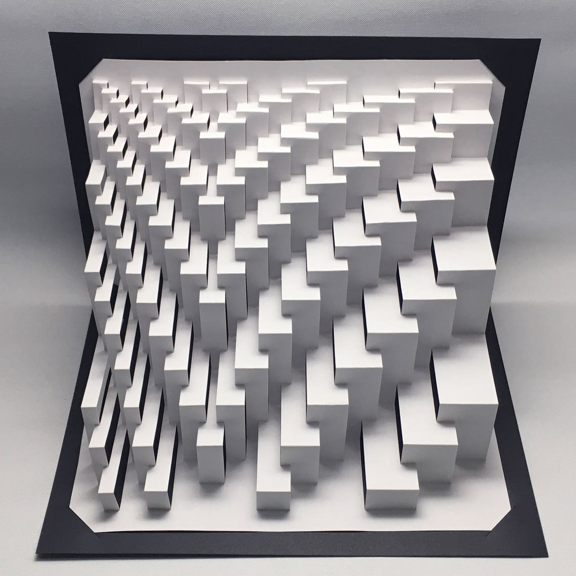 DIY Template - "quadroid Kkv" Kirigami Pop-up Paper Sculpture - Etsy