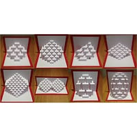 DIY Template - "meander 2" Kirigami Pop-up Paper Sculpture - Etsy