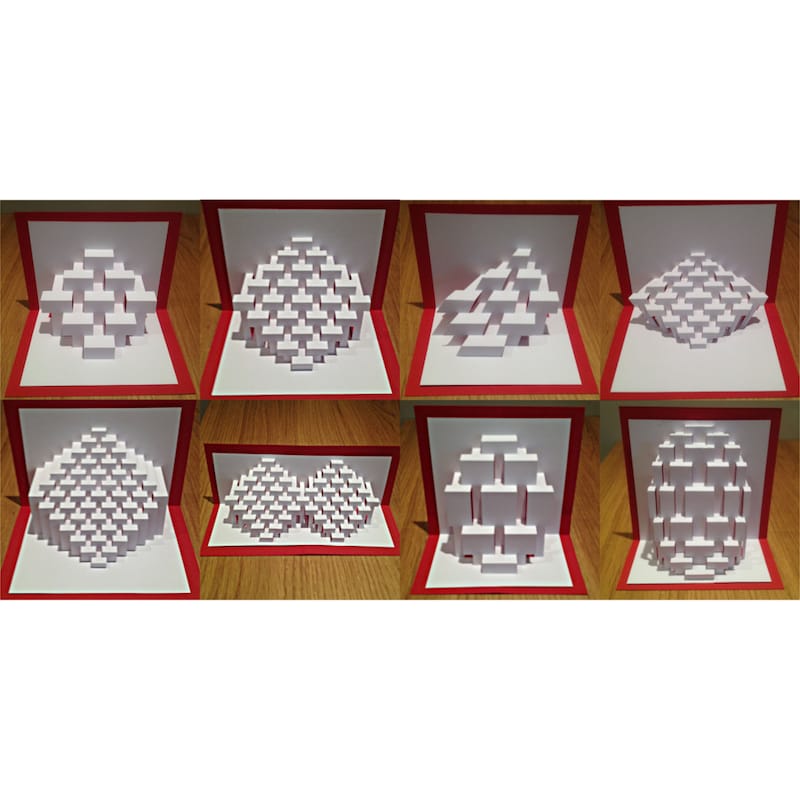 Kirigami Template - Etsy