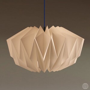 Origami Paper Lampshade: Aladdin [50 Cm - White] - Etsy