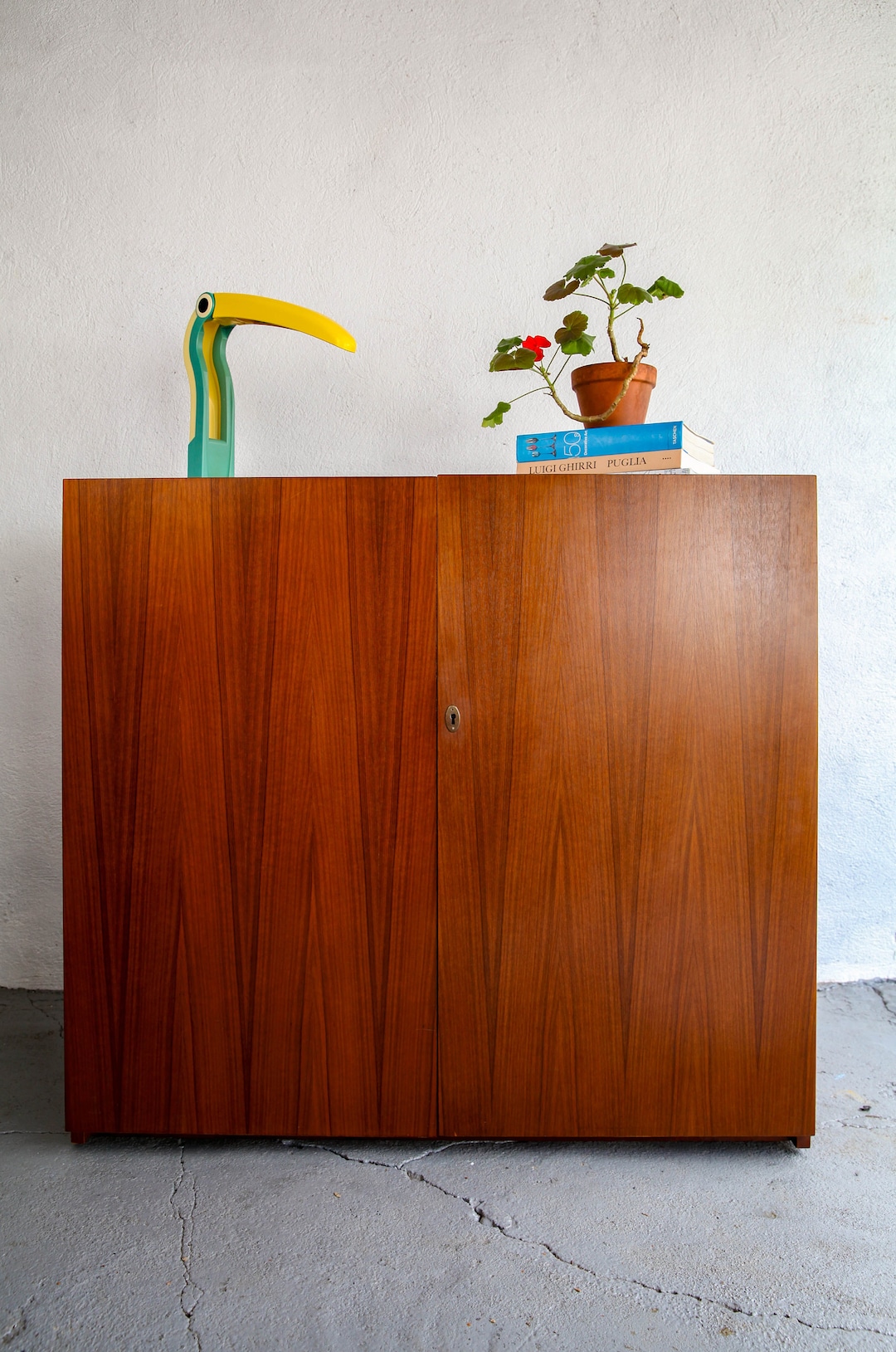 Mid Century Danish Modern Teak “magic Box” Fold Out Desk or Bar - Etsy