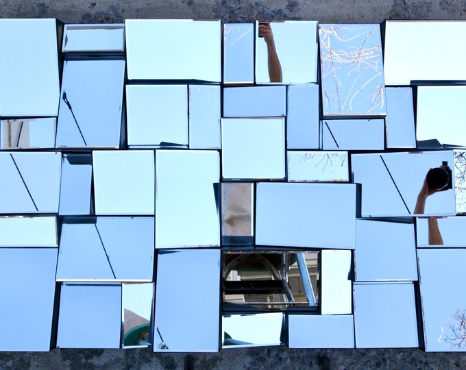 Stunning 1980s Mirrored Wall Art by Kare Germany - Etsy