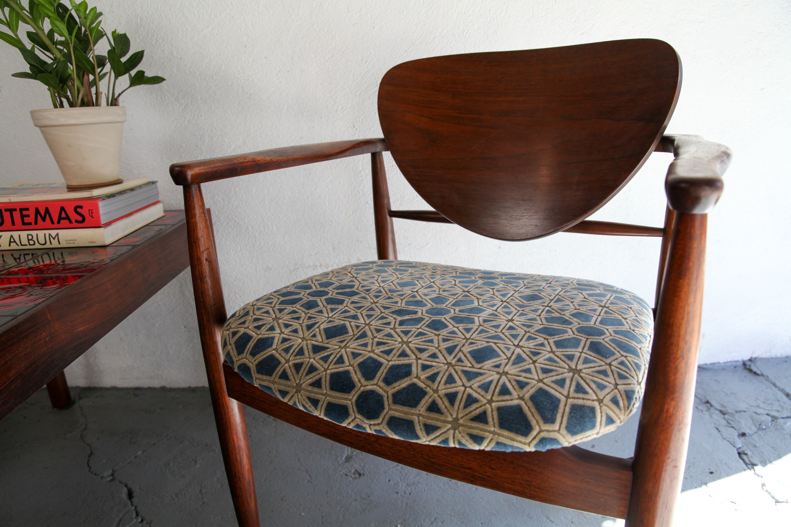 Finn Juhl for John Stuart Armchairs in Walnut Two Avail - Etsy