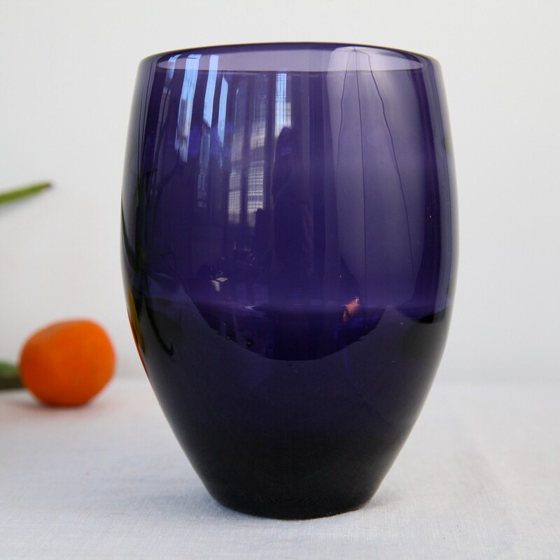 Deep Purple Glass - Etsy