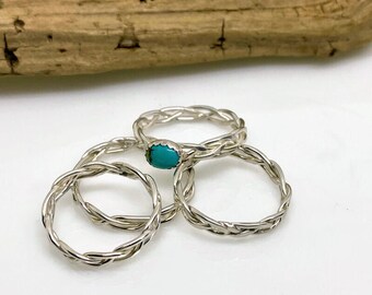 Woven Wire Ring | Etsy