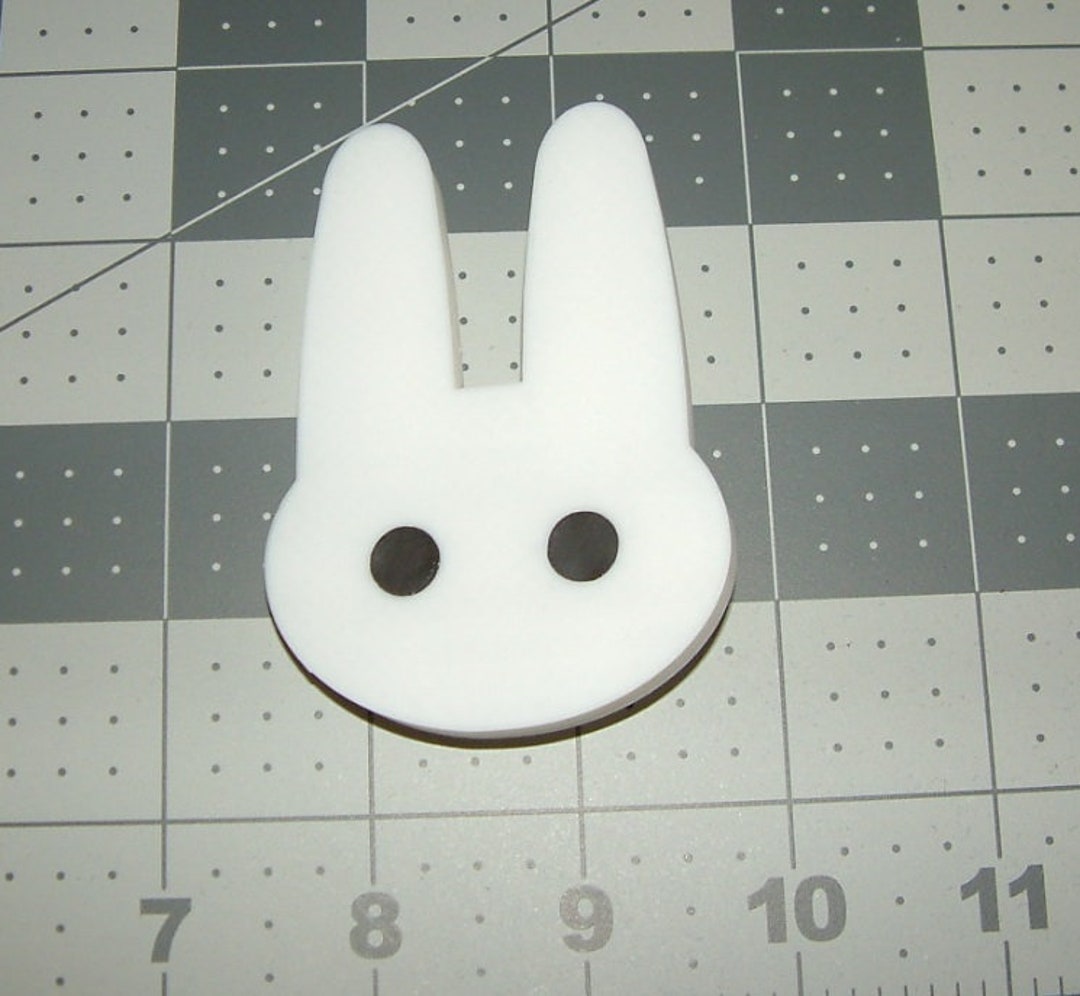 Anime Rabbit Bunny Cosplay Costume Simple White Hair Clip. - Etsy
