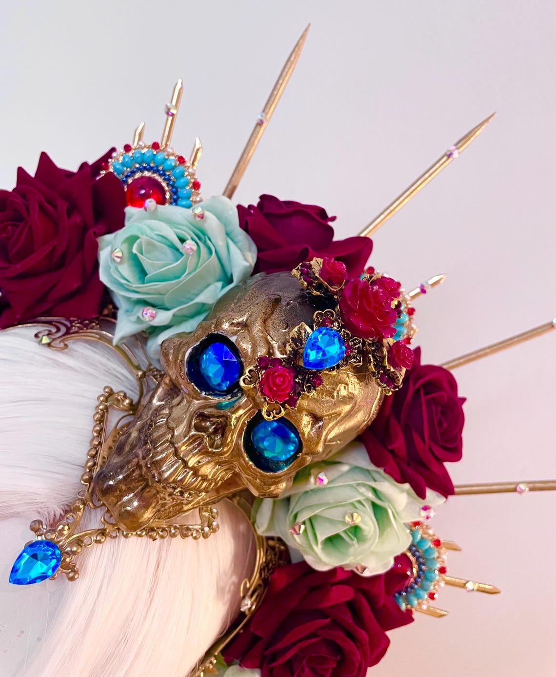 La Catrina Rose Dreamy Crown - Etsy