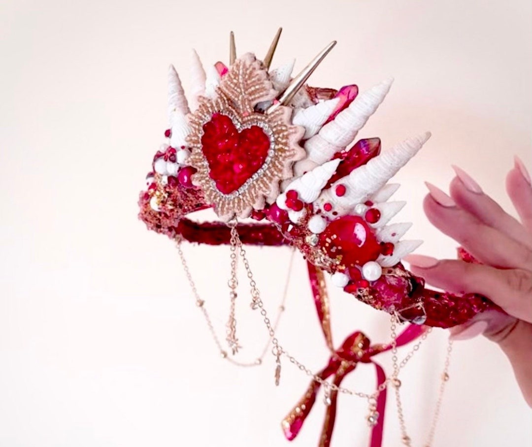 Aphrodite Mermaid Crown Ocean-inspired Bridal Tiara Luxurious Sea ...