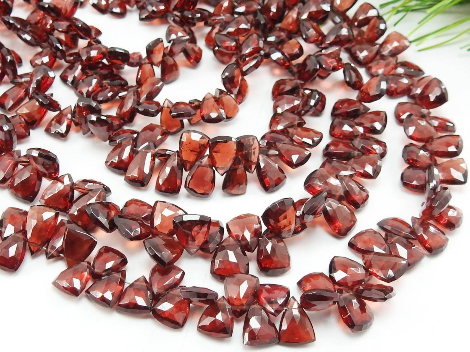 Mozambique Garnet Faceted Long - Etsy