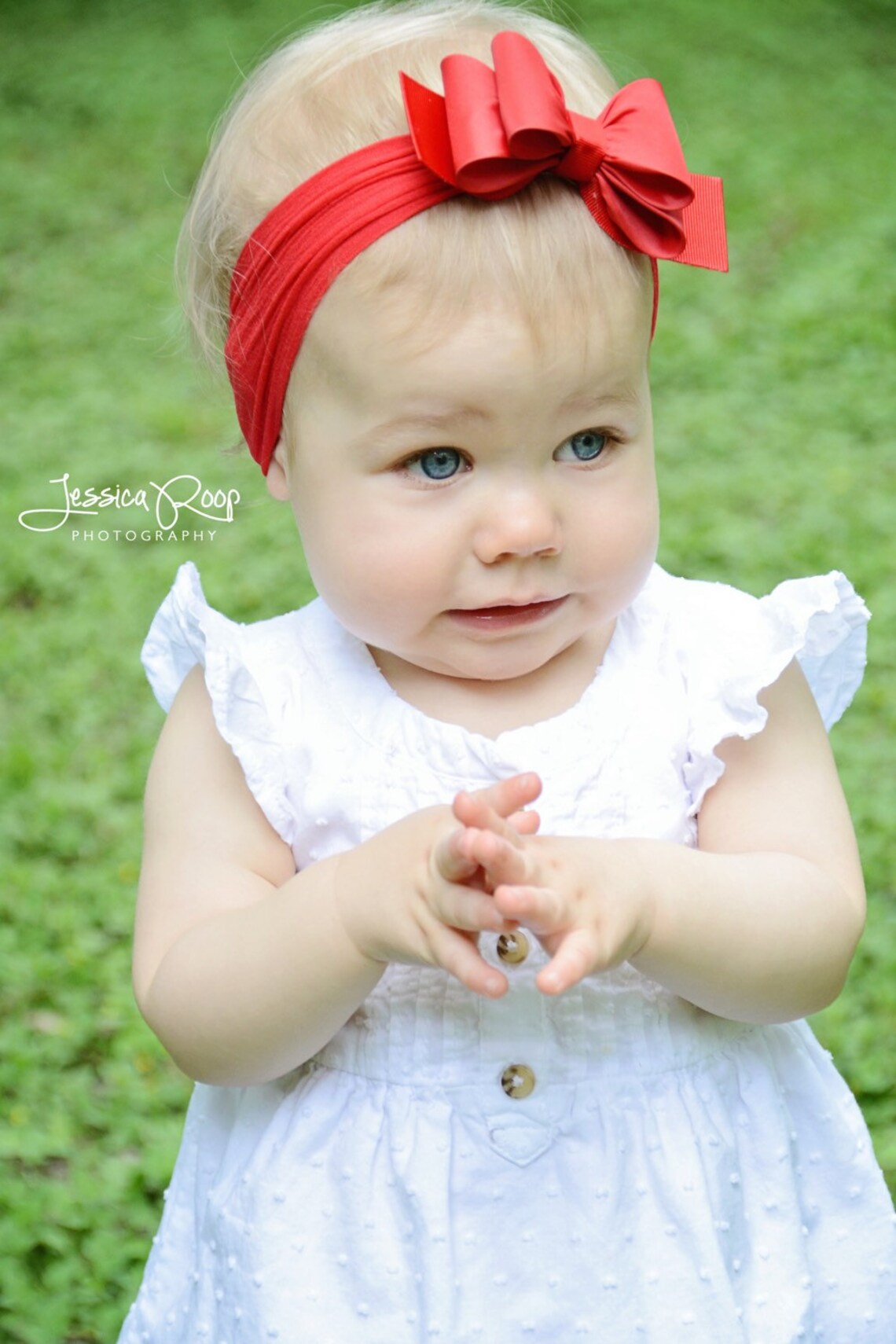 Baby Headband Red Big Bow Headband Red Baby Headband | Etsy
