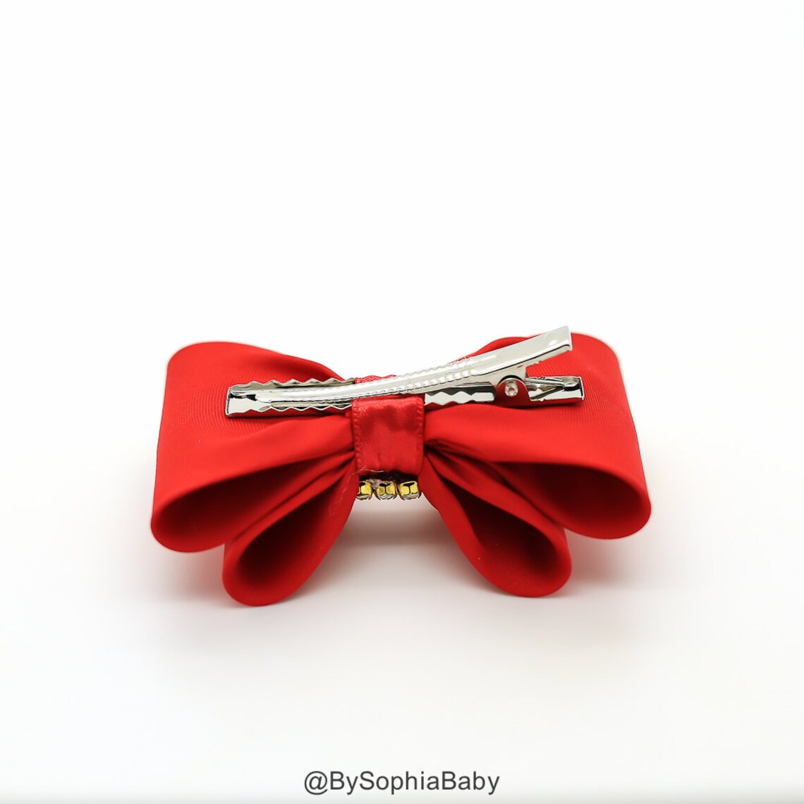 Red Baby Bow, Red Bow Hair Clip, Bow Hair Clip, Toddler Red Hair Clip ...