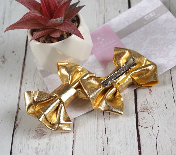 Gold baby hair clip store