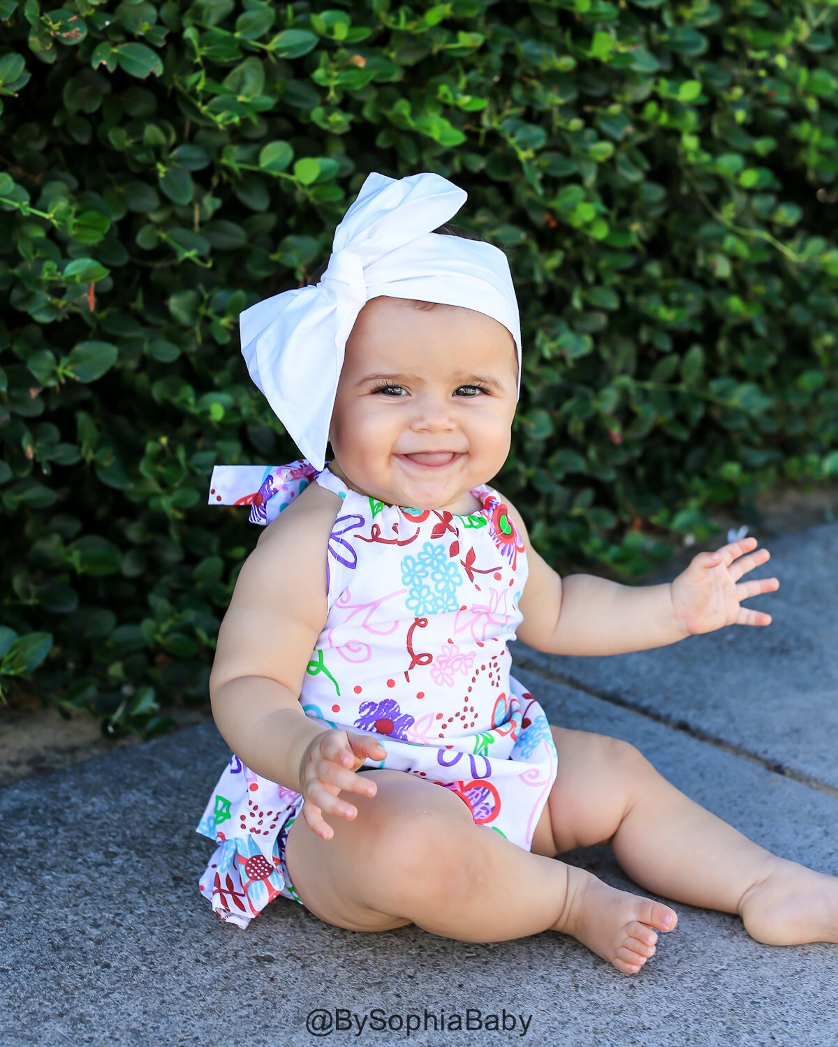 Baby Head Wrap Baby Headwrap White Baby Headband Baby - Etsy