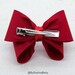 Red Bow Red Bow Hair Clip Bow Hair Clip Toddler Red Hair - Etsy