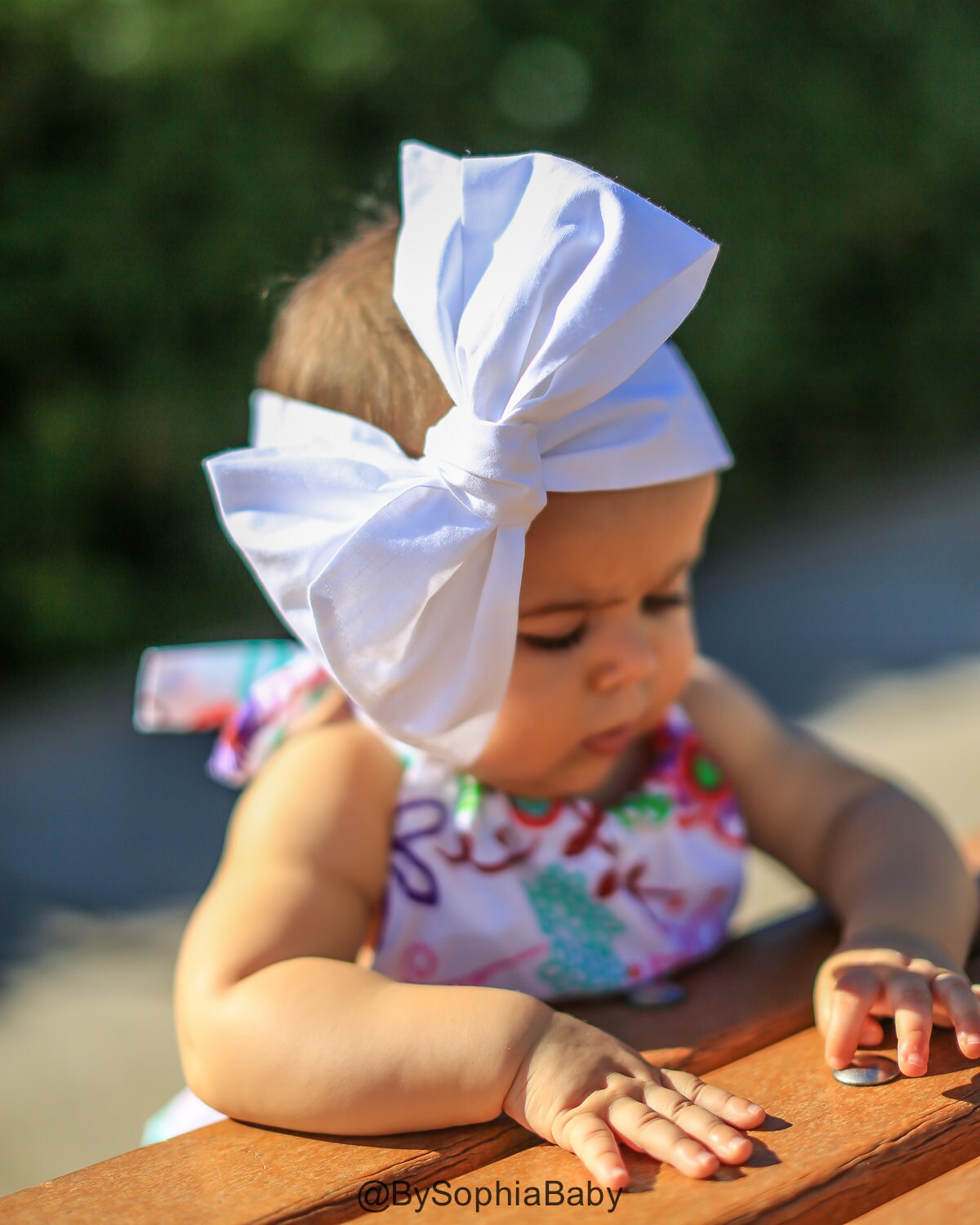 Baby Head Wrap Baby Headwrap White Baby Headband Baby - Etsy