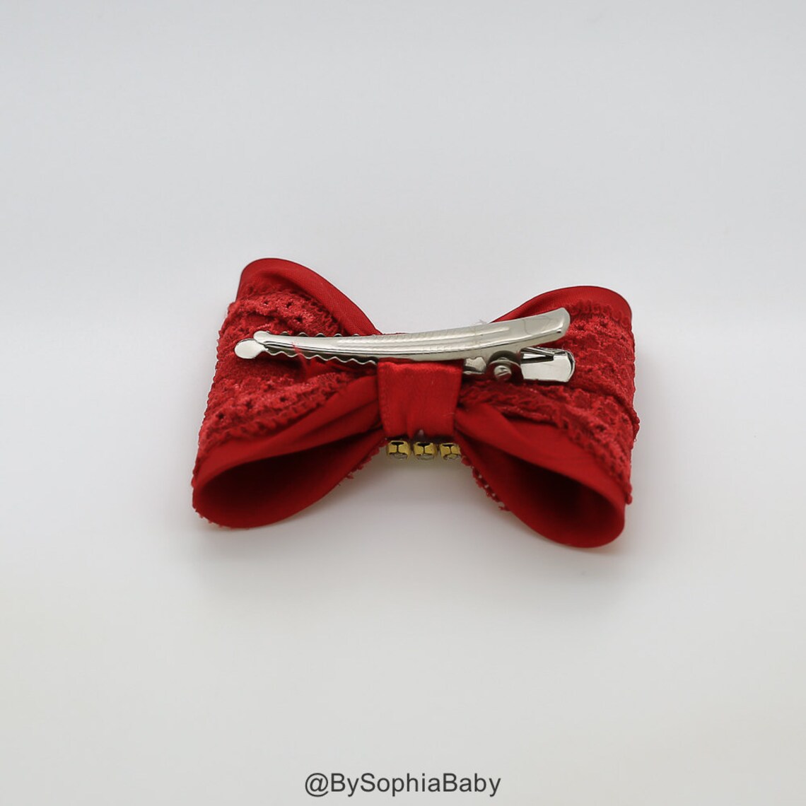 Red Baby Bow Baby Hair Clip Red Bow Hair Clip Red Hair - Etsy