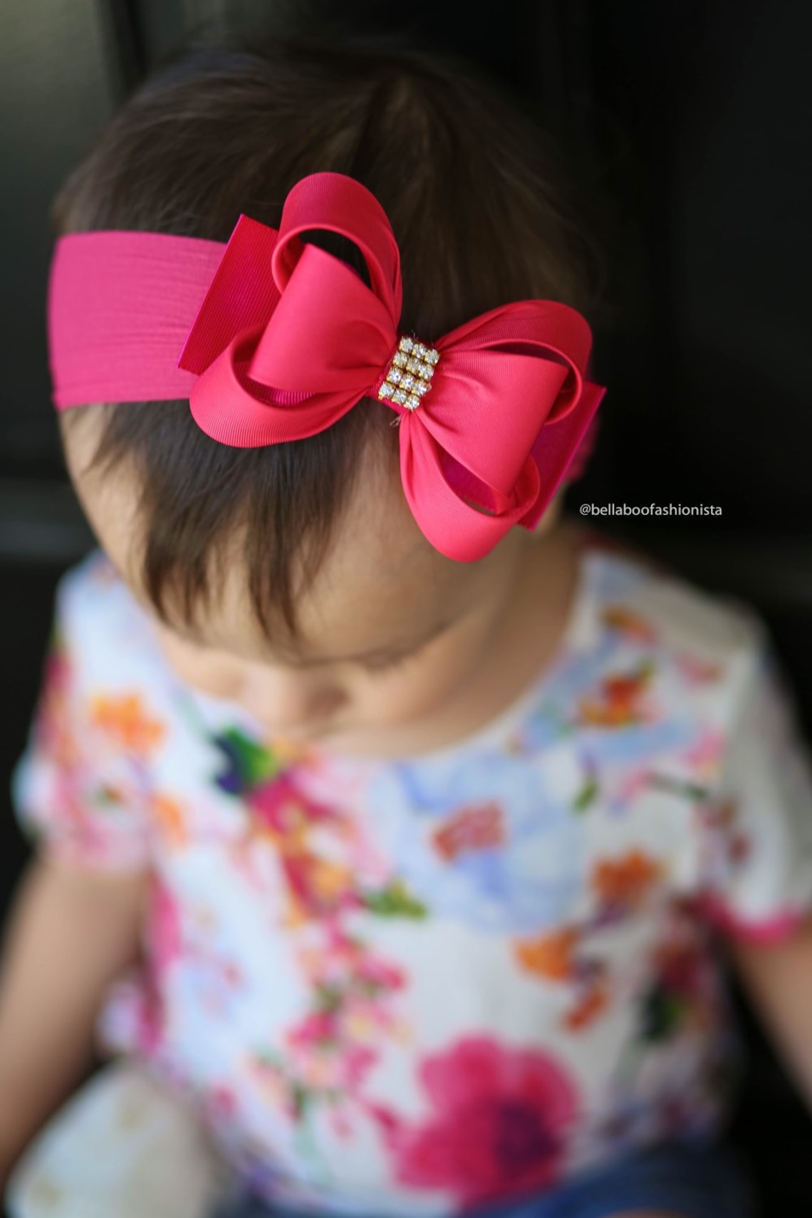 Light Pink Big Bow Headband Pink Baby Headband Bow Headband | Etsy