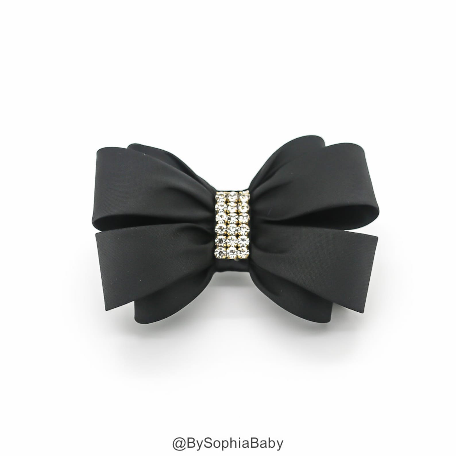 Black Bow Hair Clip Girls Hair Clip Bow Hair Clip Wedding | Etsy