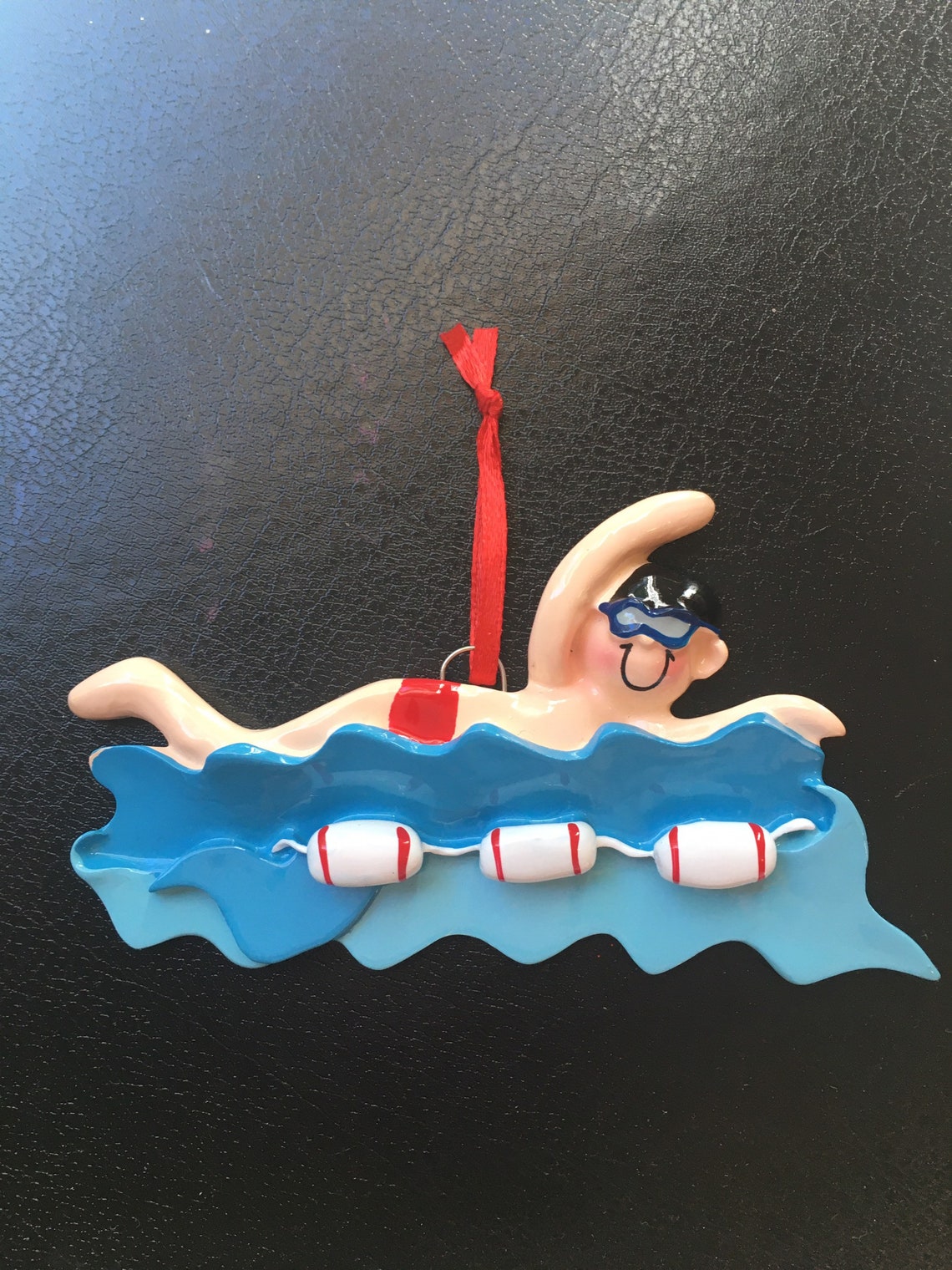 Swimmer Personalized Sports Ornament - Etsy